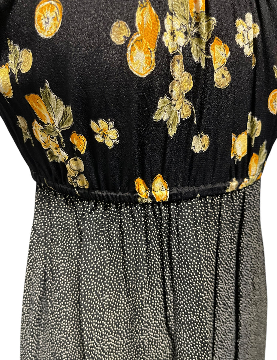 Lemon & Pixie Contrast Sample Prairie Dress – Loco Lindo