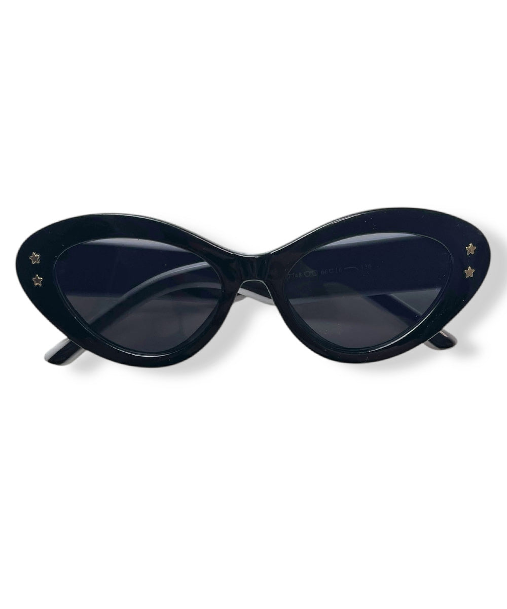 Black Retro Sporty Two Toned Sunglasses – Loco Lindo